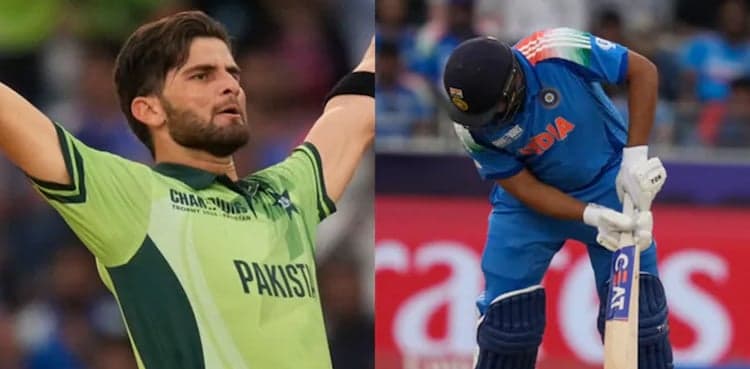 Shaheen Afridi, Rohit Sharma, Champions Trophy 2025, video
