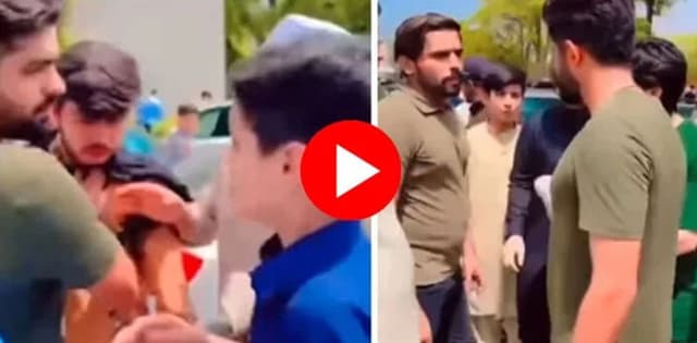 Viral: Babar Azam caught in heated exchange with fans in Lahore