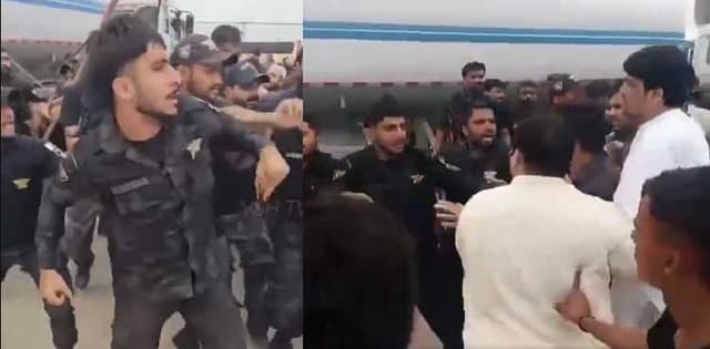Transporters protest against Customs at Hub Chowki