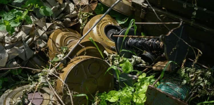 Indian anti-tank mines found in Zafarwal region