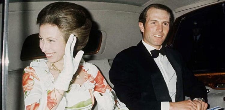 Captain Mark Phillips debuts new romance at royal wedding
