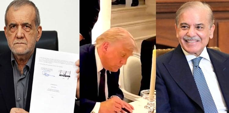 Shehbaz Sharif commends Donald Trump, Iranian leadership